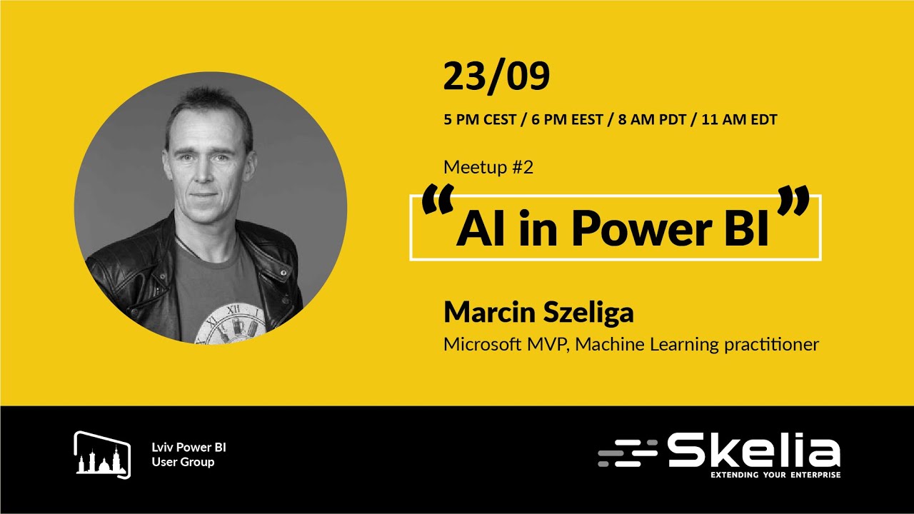 Lviv Power BI User Group Meetup #2 - Marcin Szeliga, "AI in Power BI ...
