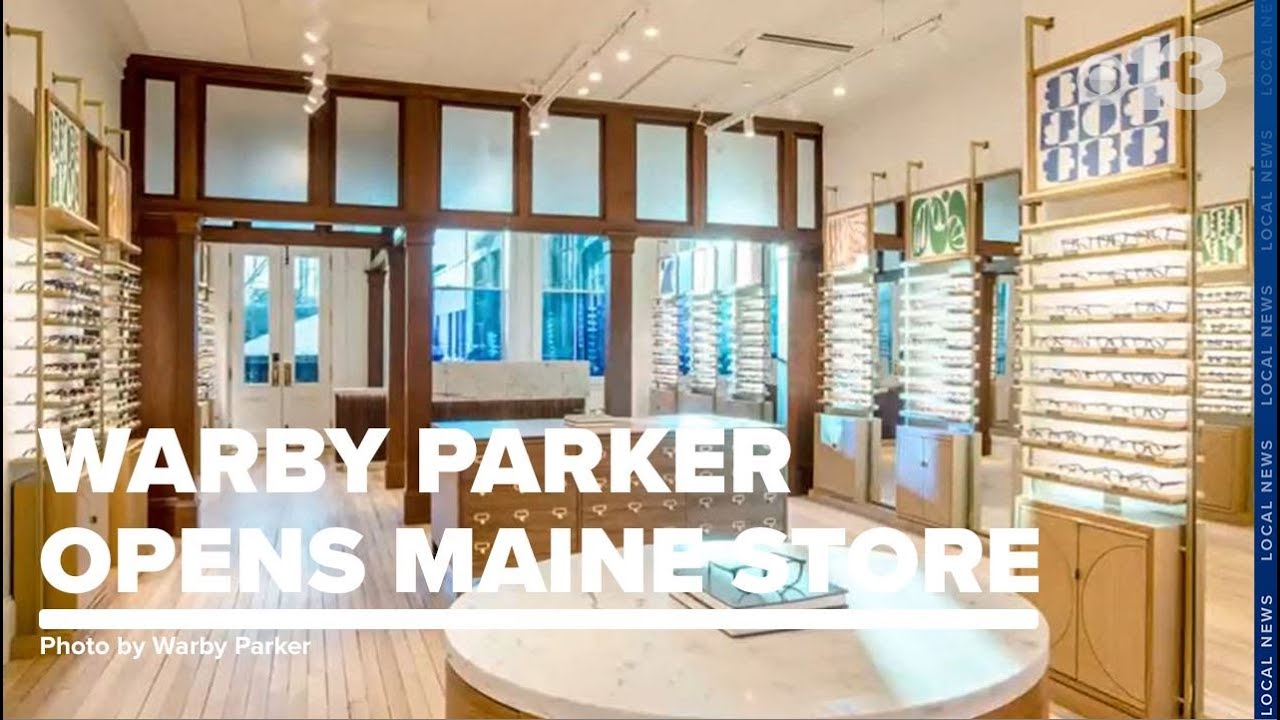 Warby Parker opens first Maine location - YouTube
