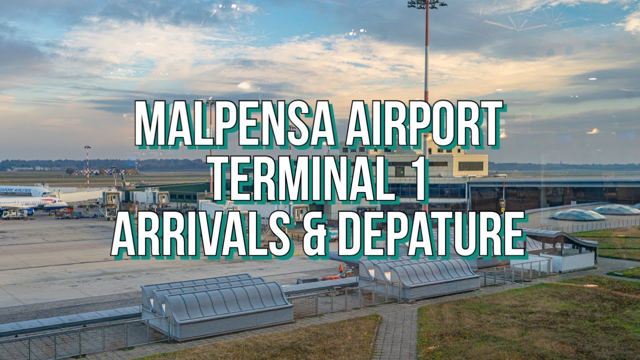 [4K Italy] Malpensa Airport Terminal 1 Arrivals & Depature - YouTube