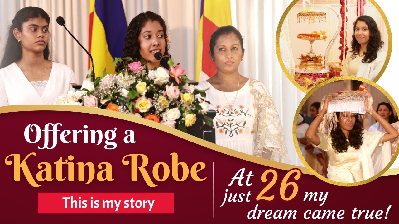 A Katina Robe Offering Done by a Young Girl | Inspirational Speech I ...