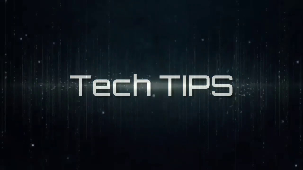 Intro tech tips ph - YouTube