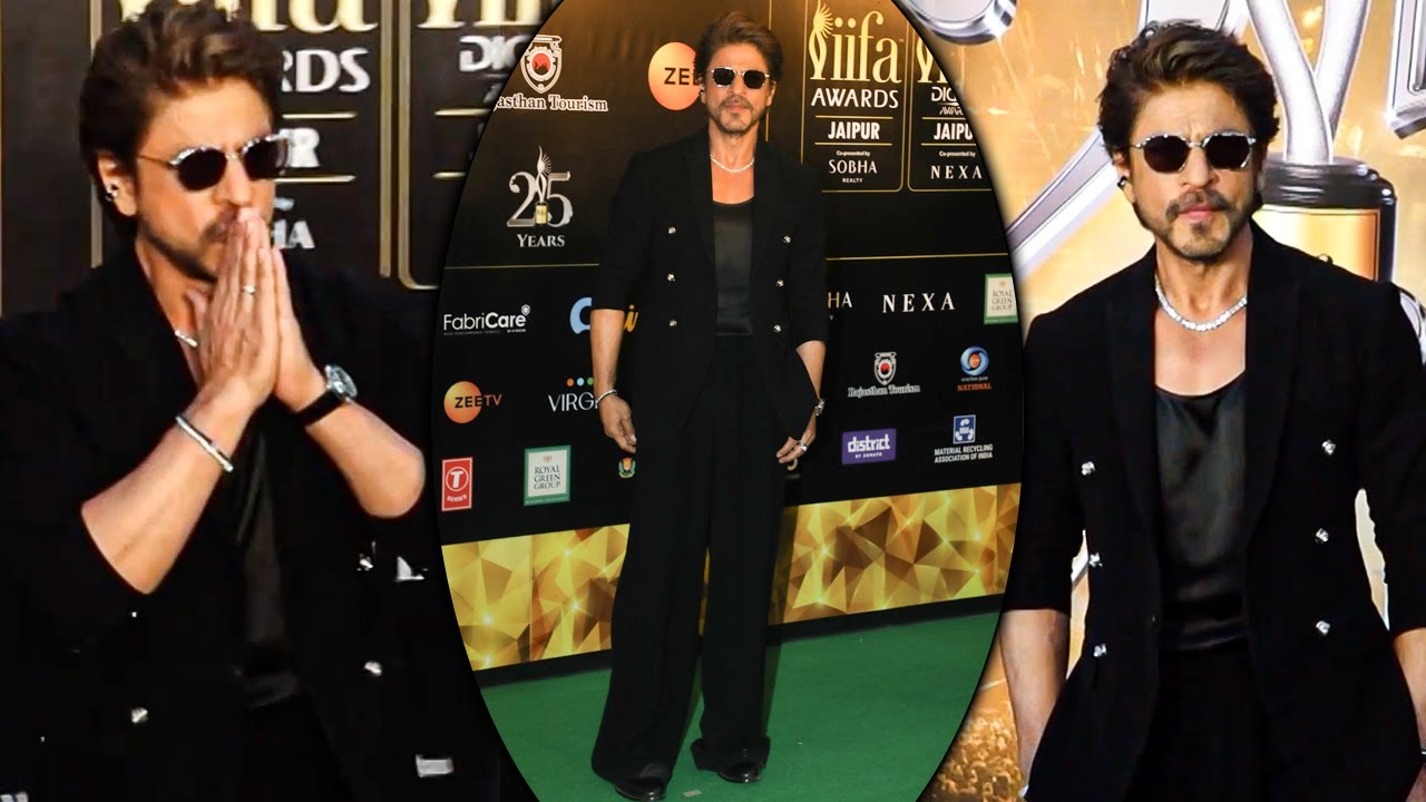 Baadshah Of Bollywood Shah Rukh Khan Graces The Grand Green Carpet Of ...
