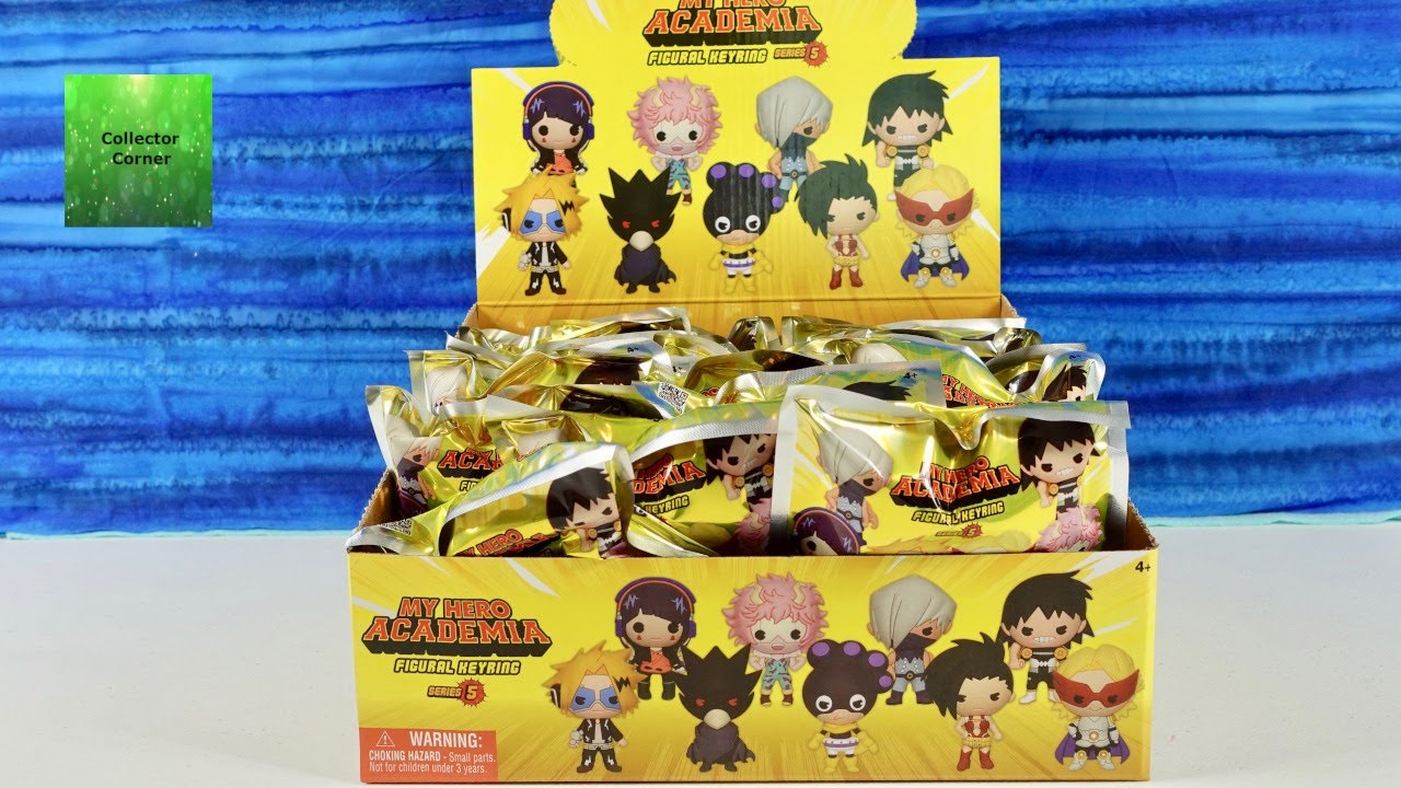 My Hero Academia Series 5 Figural Keyring Blind Bag Opening ...