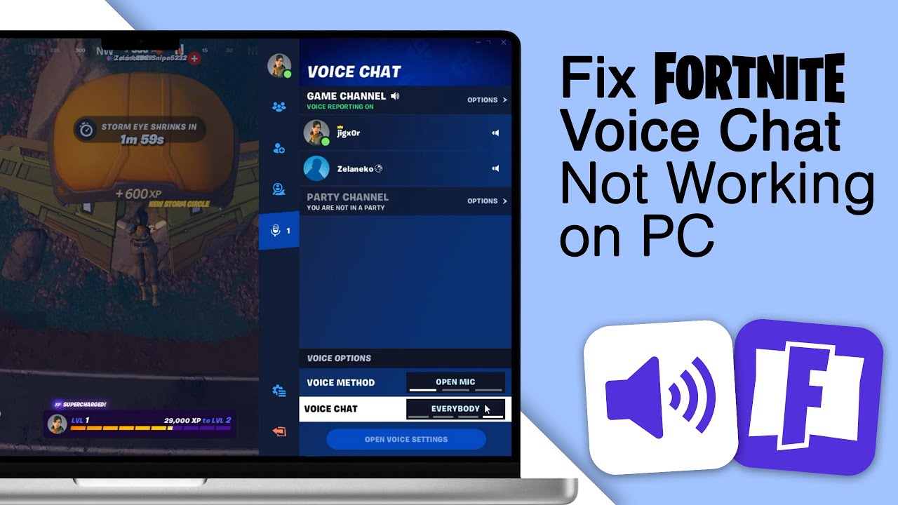 How To Fix Fortnite Voice Chat Not Working on PC! [6 Solutions] - YouTube