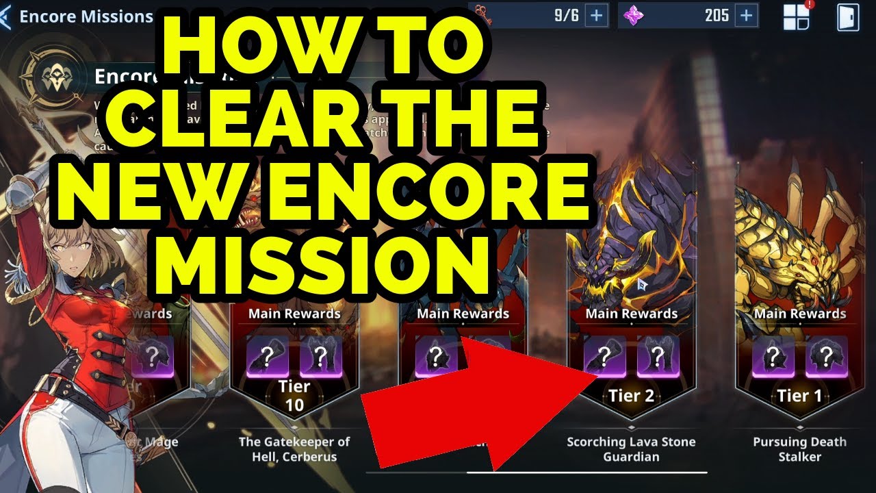NEW ENCORE MISSION - (Scorching Lava Stone Gaudian) Guide! [Solo ...