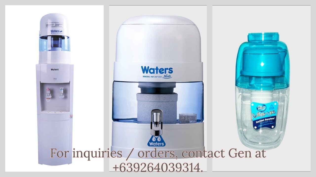 Product Demo: Waters Bio Mineral Pot 1000 Noah+ - YouTube