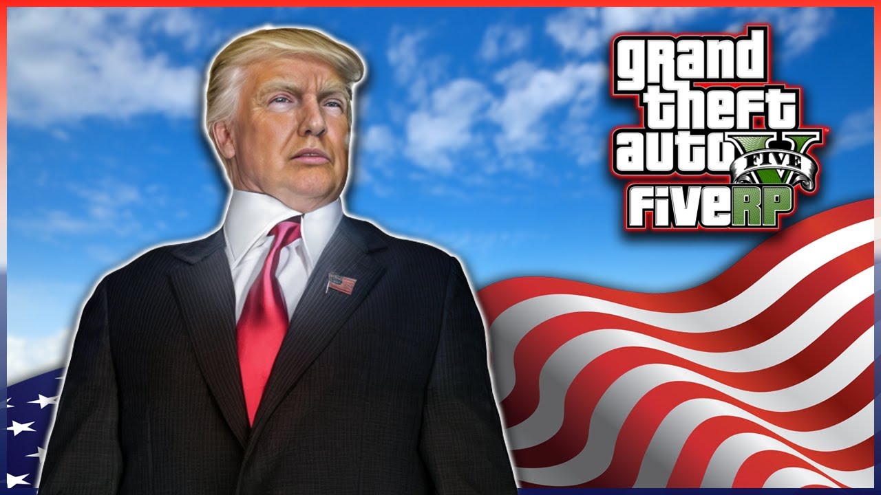 Donald Trump trolling in GTA RP - YouTube