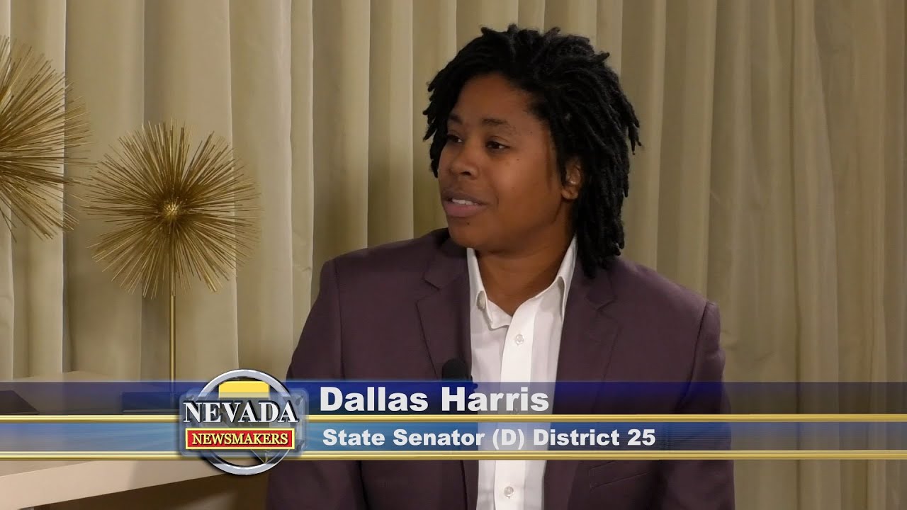 Nevada Newsmakers - Jan 7, 2022 - State Senator Dallas Harris (D ...