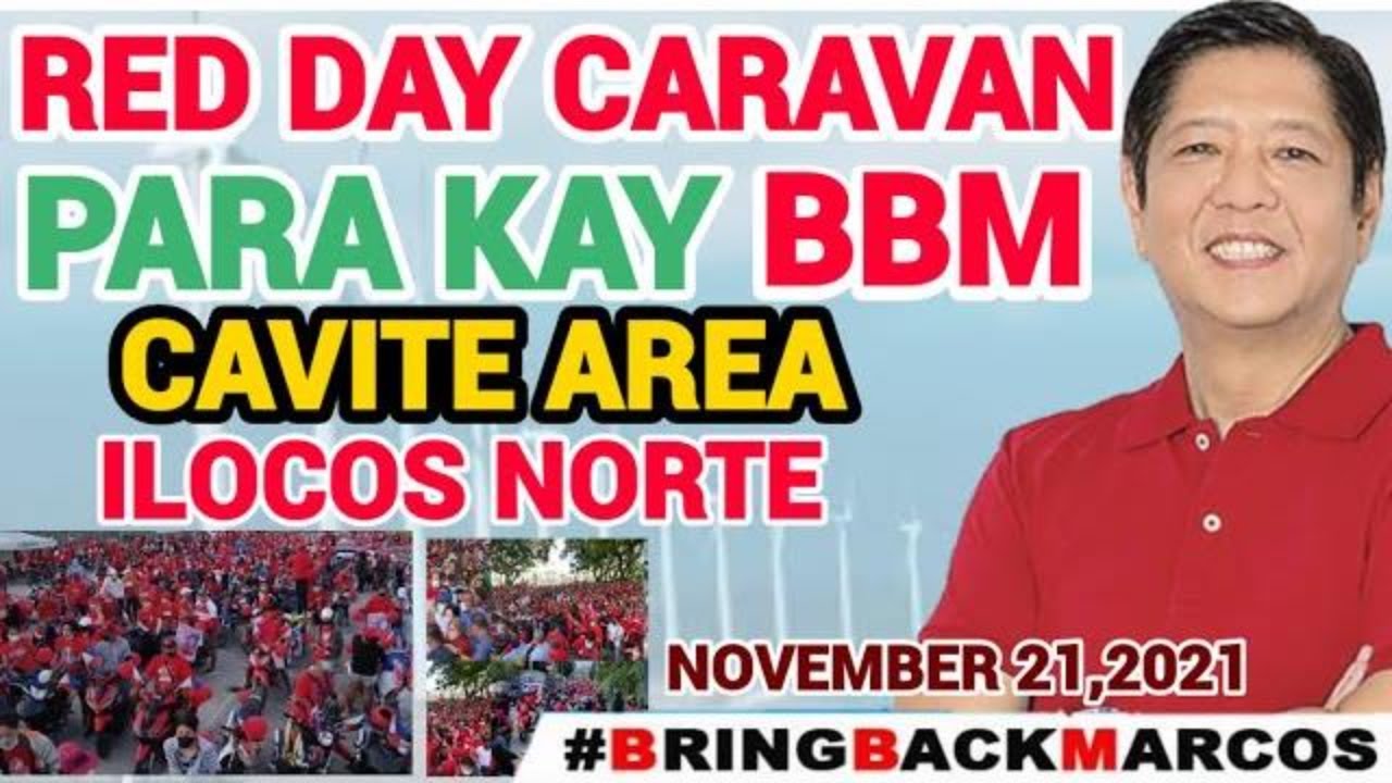 BBM CARAVAN CAVITE | BBM CARAVAN ILOCOS NORTE - YouTube