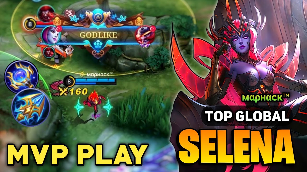 MIDLANE MVP! Selena Best Build 2023 [ Selena Gameplay Top Global ...