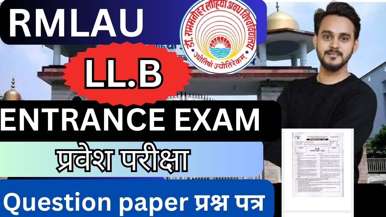 Rmlau LLB 3 Years Entrance Exam Paper PYQ rmlau-llb-3-years-entrance-exam-paper-pyq