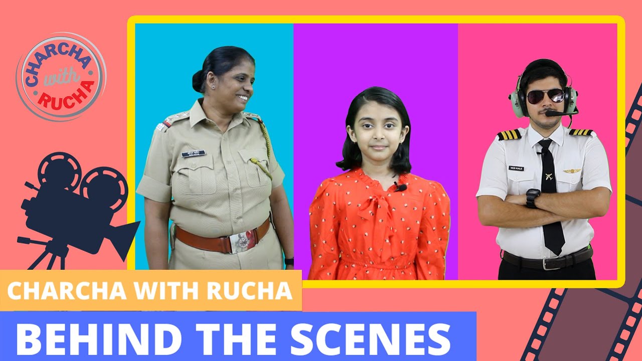 Behind The Scenes | Watch the fun on the sets of Charcha with Rucha | E01 - YouTube