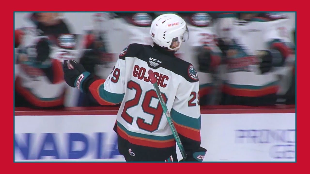 Hiroki Gojsic | KEL Rockets | All (21) WHL Goals from 2023-24 - YouTube