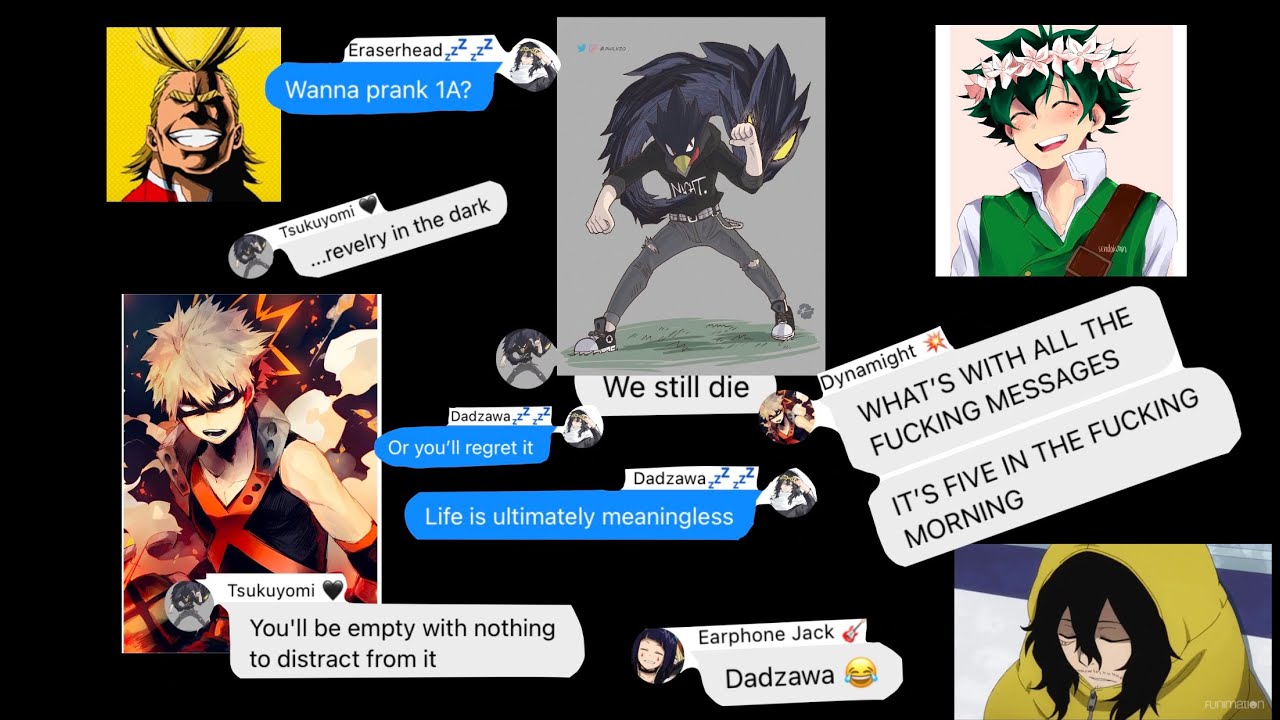 MHA Texting story - Aizawa’s ‘revenge’ - Life is Fun - Pt 4 - YouTube