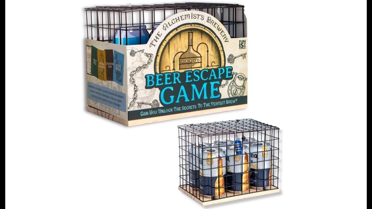 Beer escape game - YouTube