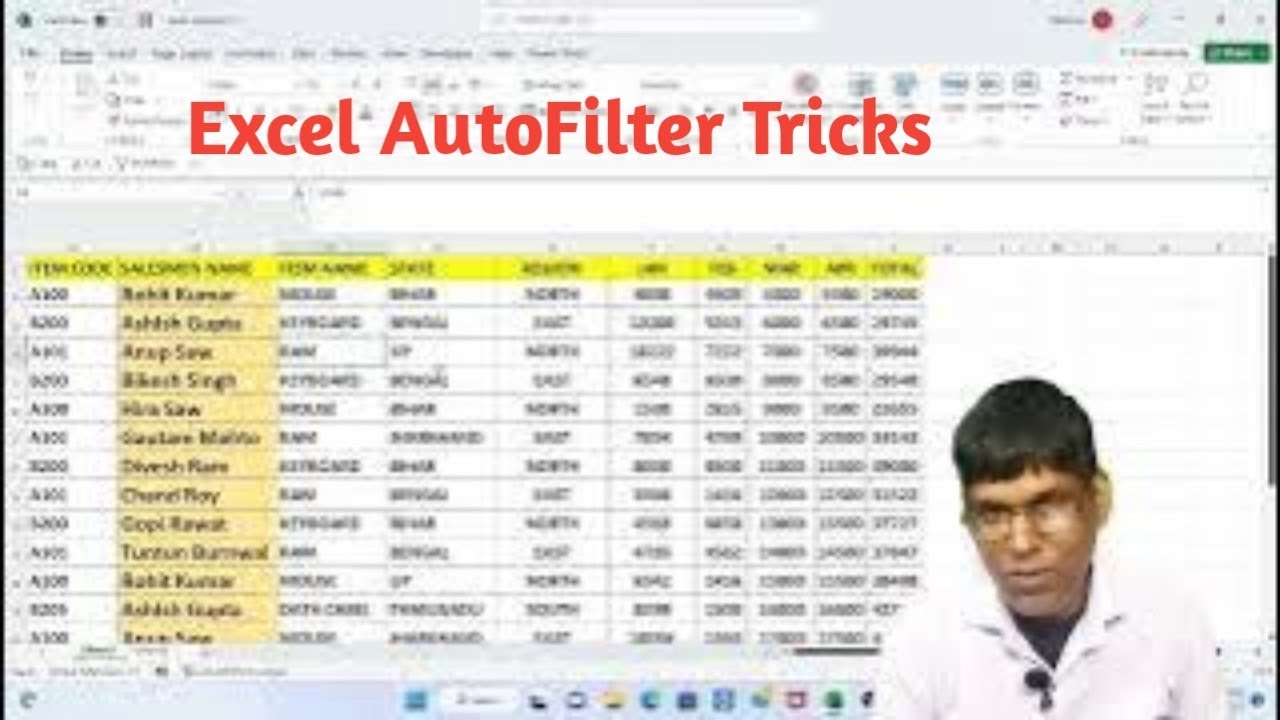 Ms Excel में AutoFilter का Use कैसे करे? AutoFilter Tricks - YouTube
