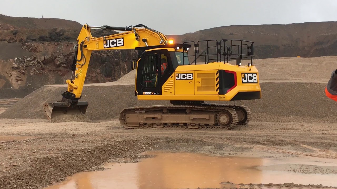 JCB’s stunning new X Series 220 hydraulic excavator - YouTube
