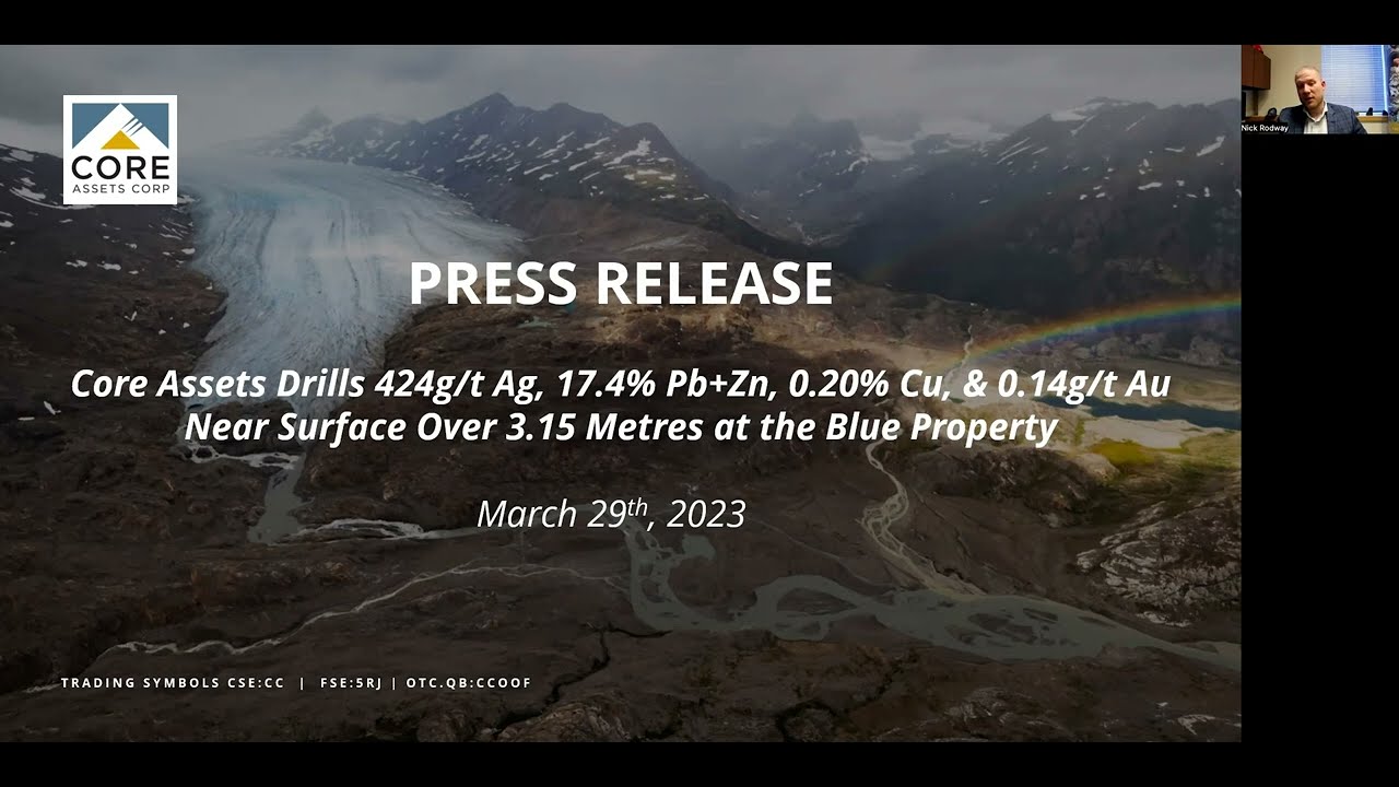 Core Assets Receives Drill Results On Blue Property (March 29, 2023 ...