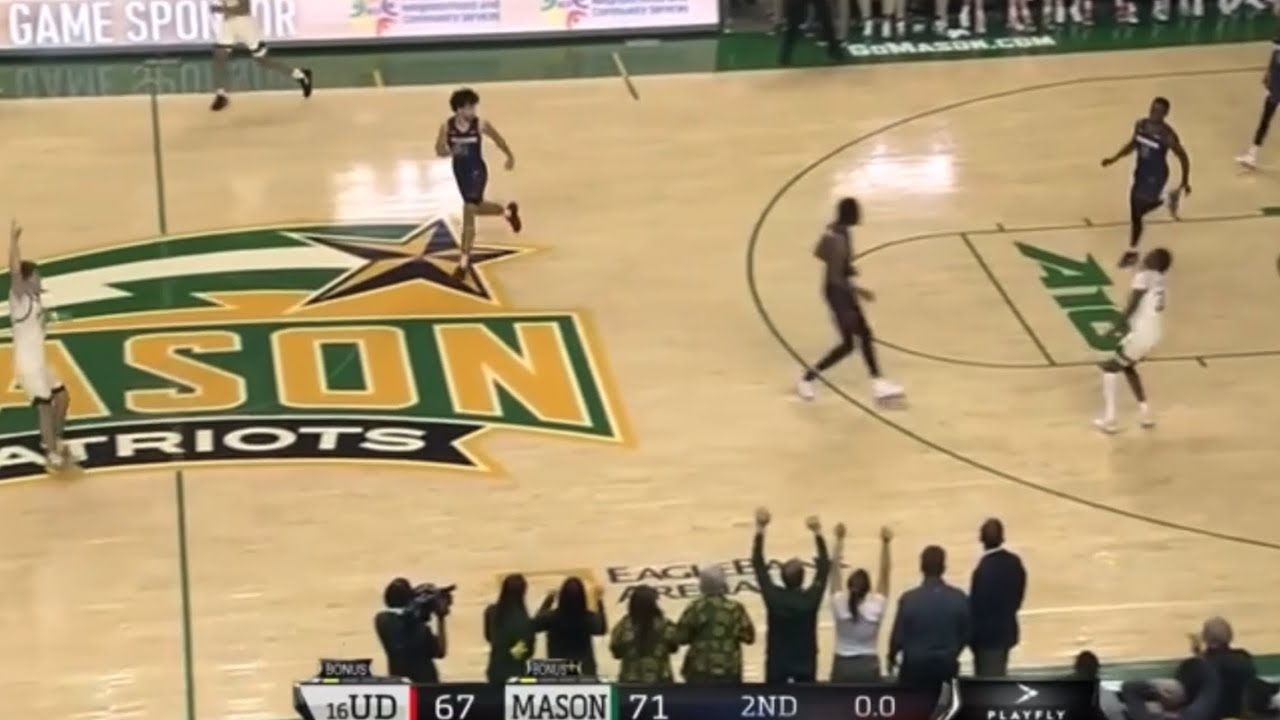 #16 Dayton vs George Mason Highlights | NCAA Men’s Basketball | 2024 ...