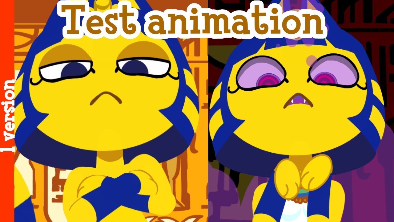 Ankha - full ( demo ) test animation | Zone ankha parody - YouTube