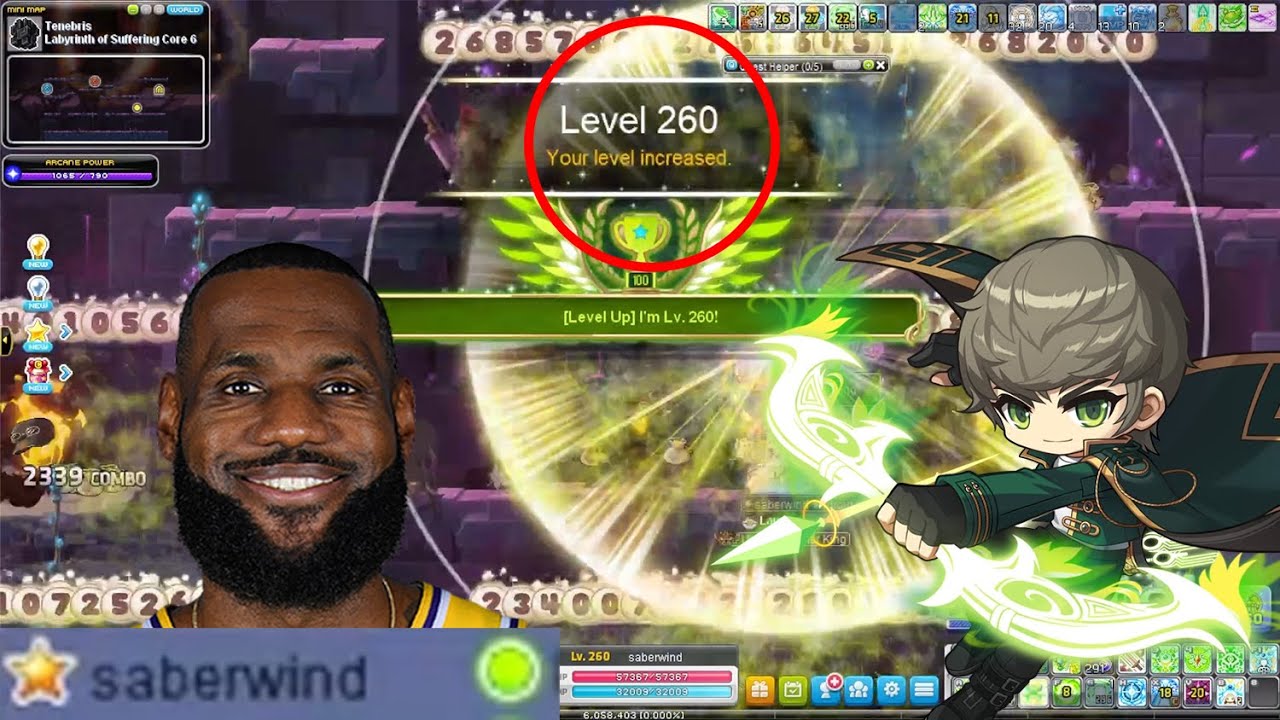 leveling to sixth job as the worst wind archer in maplestory - YouTube