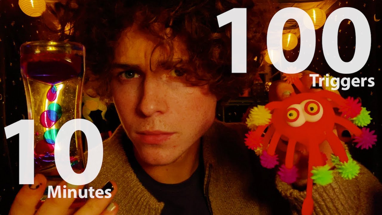 100 Fidget Toy Triggers in 10 Minutes! - Fast and Aggressive ASMR - YouTube