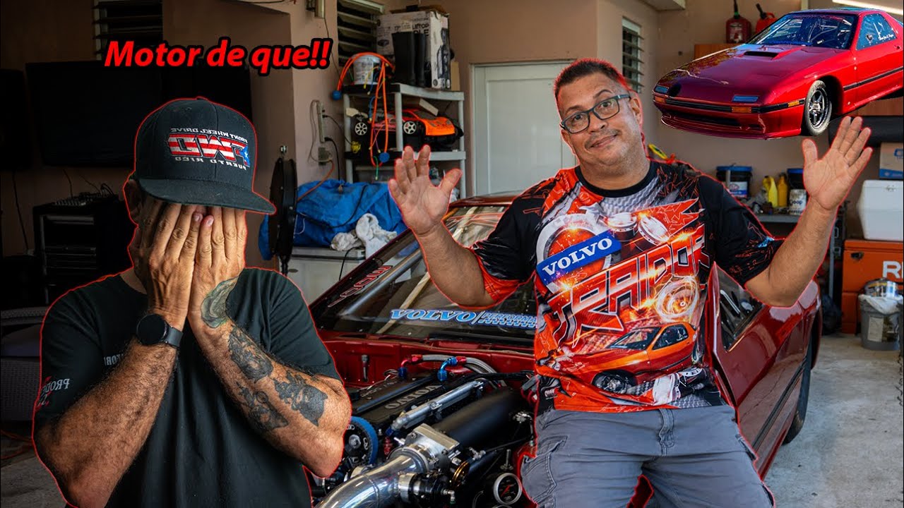 RX7 FC com motor de Volvo! El Traidor Racing. - YouTube