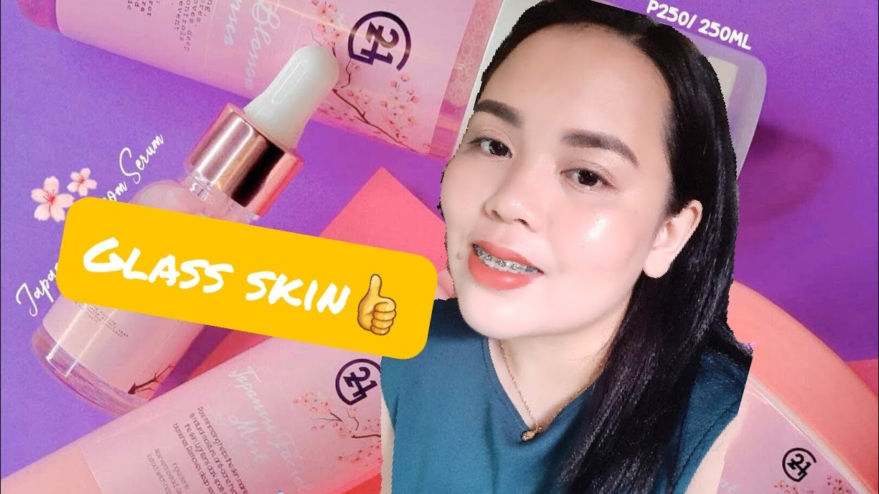 How to use G21 Sakura skin care set|Glass skin - YouTube