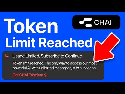 Fix Chai Token Limit Errors Without Paying