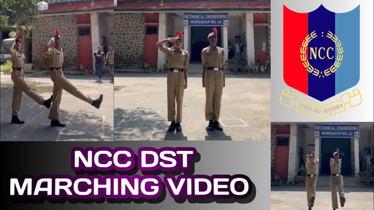 NCC DST MARCHING FULL VIDEO 📸 - YouTube