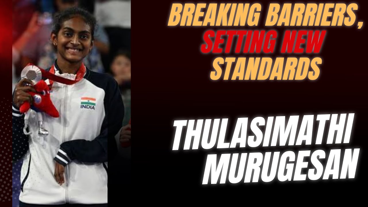Thulasimathi Murugesan - Paralympic Shuttler Breaking Barriers #paralympics #badminton - YouTube