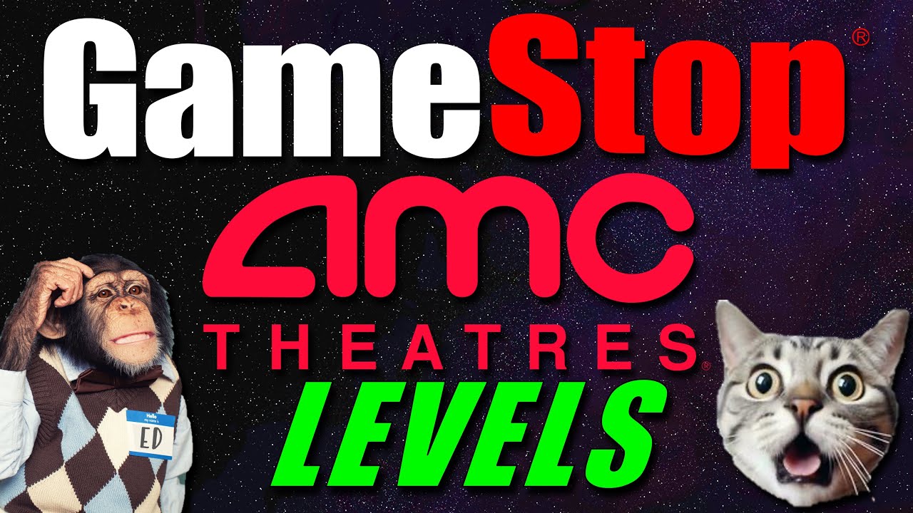 AMC and GameStop Levels and Max Pain - YouTube