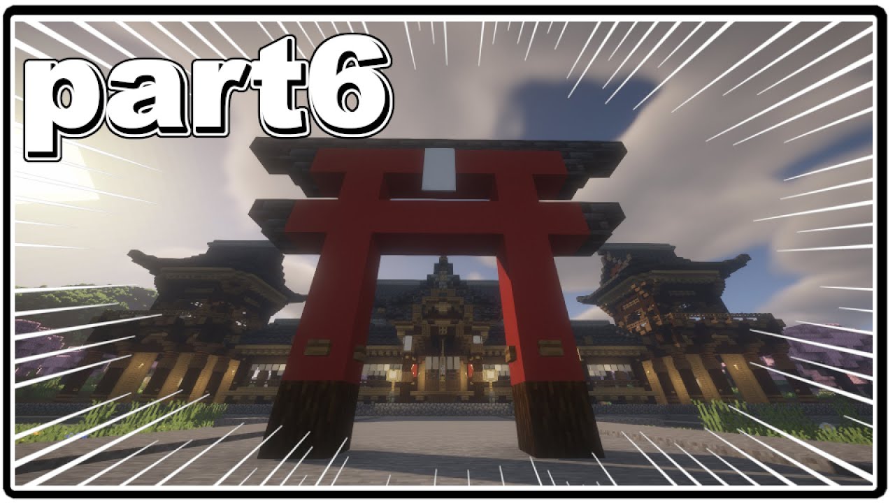 [minecraft]I made the shrine in Minecraft - YouTube
