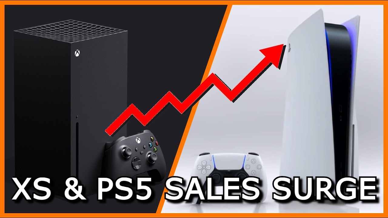 PS5 and Xbox Series Sales Skyrocket in the US and Americas - YouTube