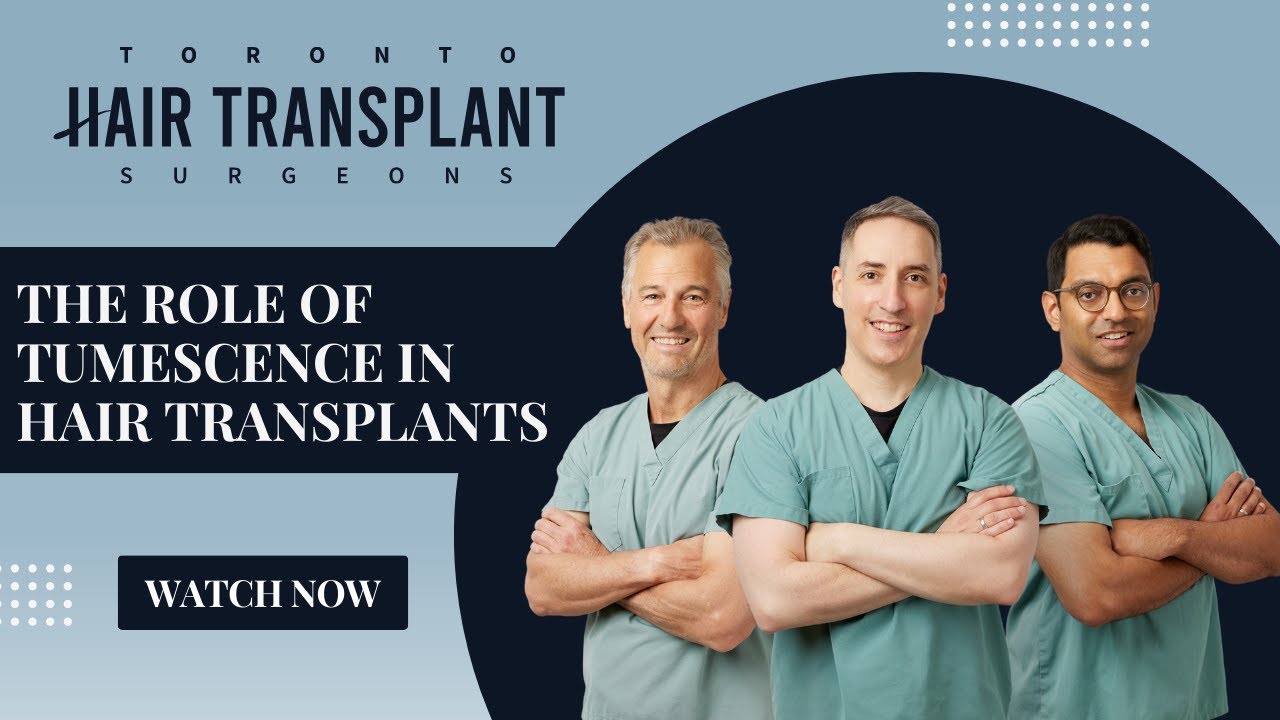 The Role of Tumescence in Hair Transplants - YouTube
