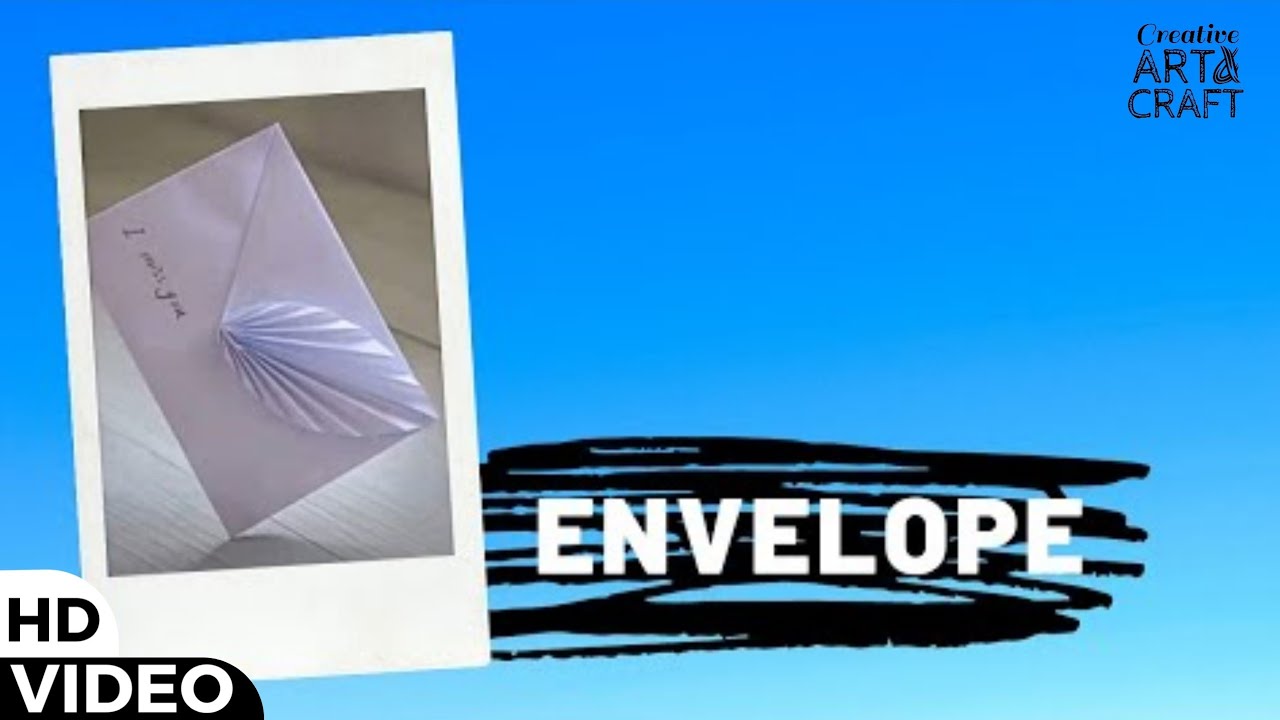 Leaf Envelope - Creative Art & Craft - YouTube