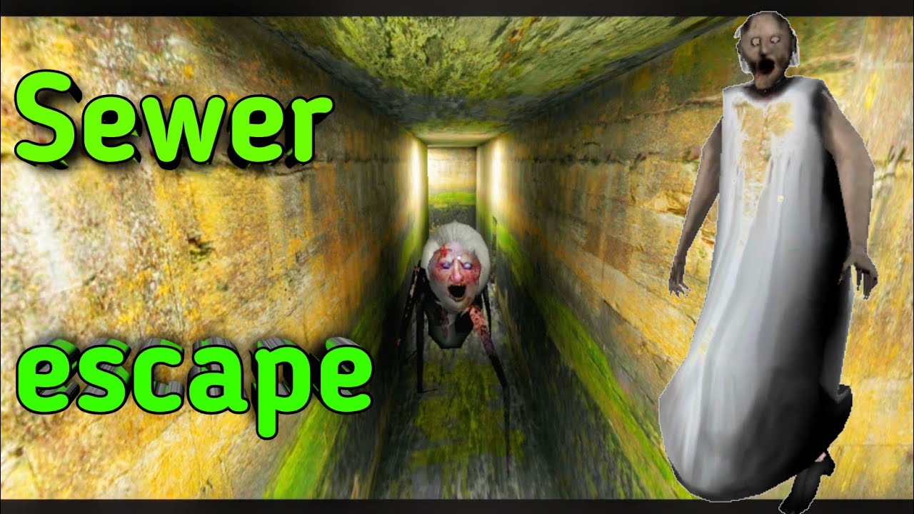 Granny sewer escape speed run 1:30 - YouTube