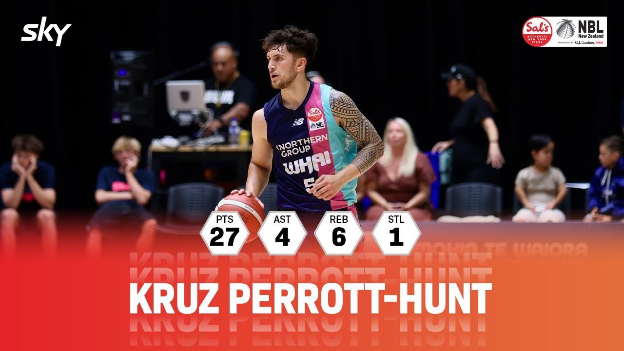 Kruz Perrott-Hunt (27 points) Highlights vs Rams - YouTube