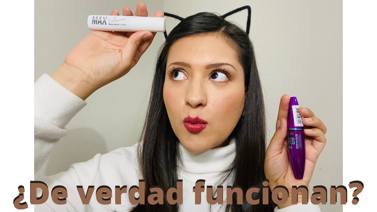 Probando MASCARAS PARA PESTAÑAS Waterproof: Maybelline vs Ponds ...