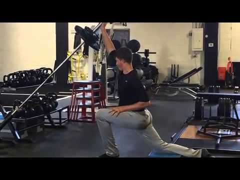 Chris Bory working out at AMP. 90lbs arm push - YouTube