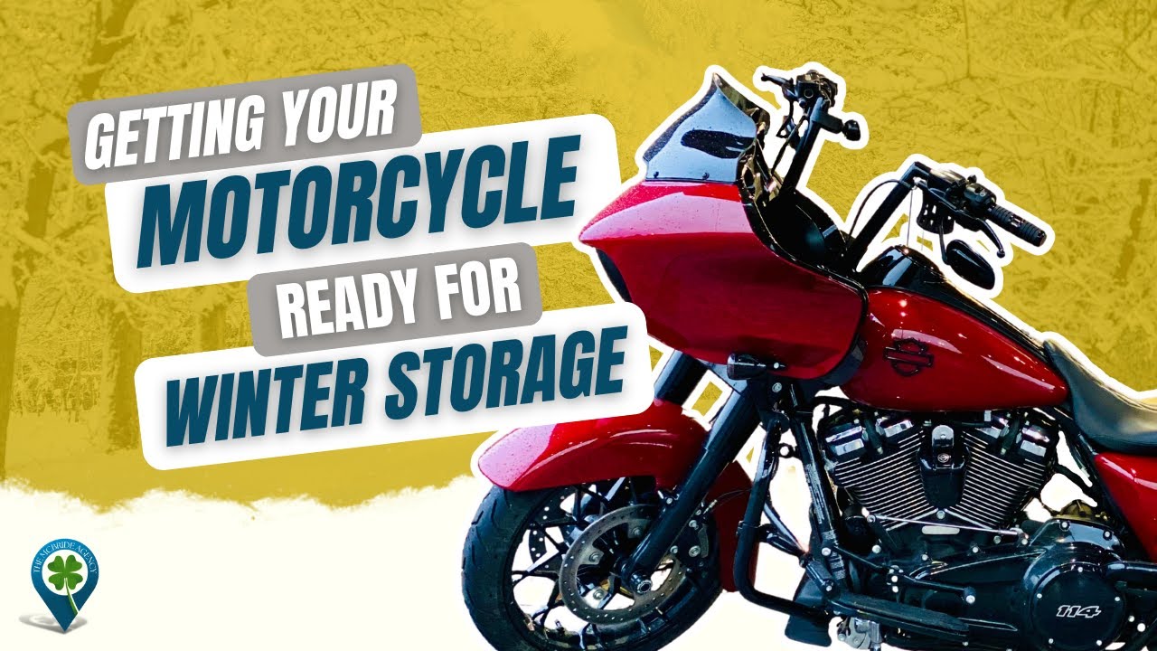 Get Your Motorcycle Ready For Winter Storage - YouTube