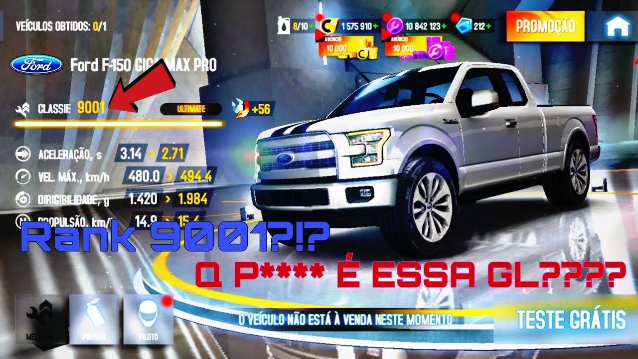NOVO KING DEFINITIVO DO JOGO!!!!! Asphalt 8 Ford F-150 GIGA MAX PRO ...