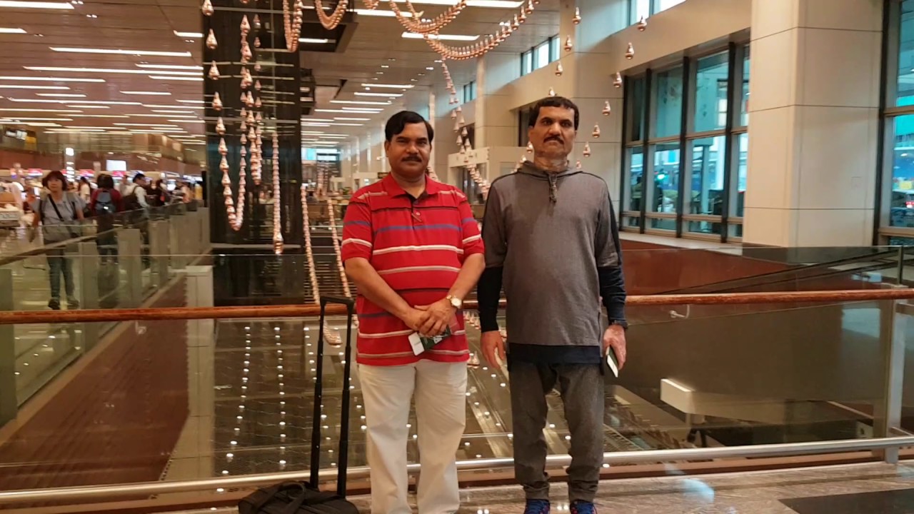 Azad Ali Tabassum and His brother Muhammad Javid Anjum at Singapore ...