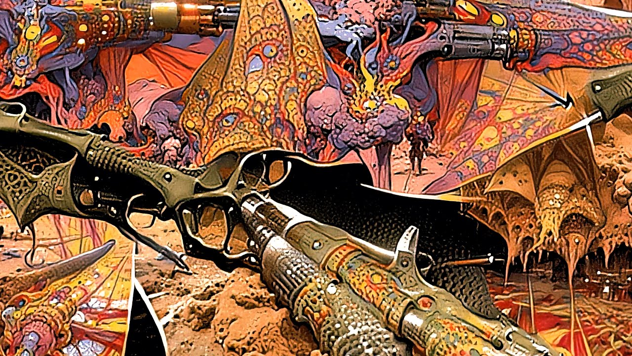 Psychedelic Weapons of Mass Destruction - AI generated animation with Pytti in 4k/60fps - YouTube