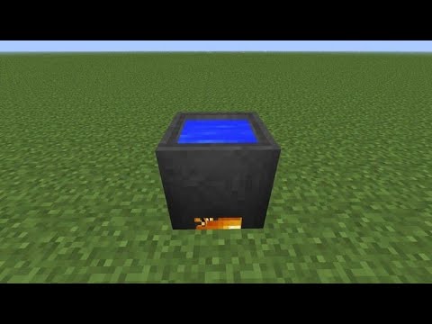 Minecraft - How to make boiling water (Easy 2022 method) - YouTube