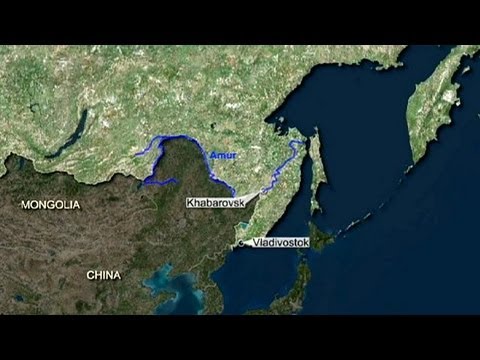 Rusya'nın doğu ucunda tarım arazileri sular altında