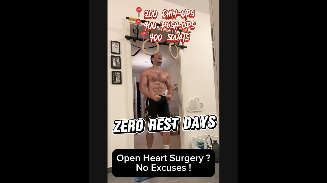 50 Min of Chin-Ups Push-Ups Squats - YouTube