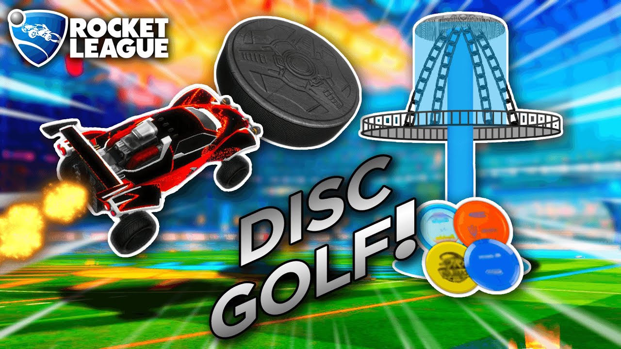 THIS GAMEMODE NEEDS TO BE IN THE GAME! | NEW ROCKET LEAGUE DISC GOLF ...