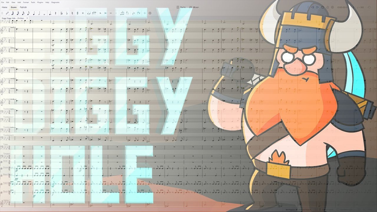 Orchestra Cover - Diggy Diggy Hole - The Yogscast - YouTube
