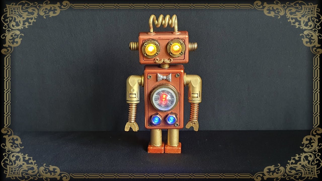 Steampunk Robot 0245Y0005 #steampunk #robot #cosplay #LARP #retro # ...